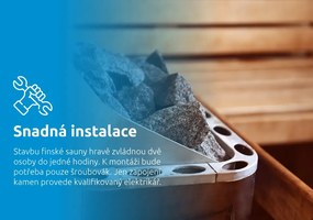 Marimex | Kombinovaná sauna Marimex UNITE XL s Wi-Fi + saunová kamna | 11100116