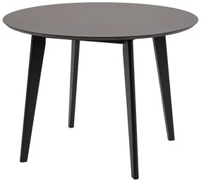 Roxby kulatý jídelní stůl černý