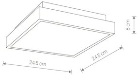 Svítidlo Nowodvorski BASSA LED 9500