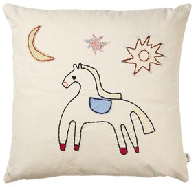 FERM LIVING Polštář Naive Cushion, Horse