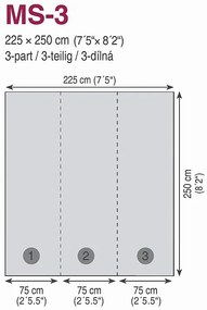 DIMEX | Vliesová fototapeta na zeď 3D kostky MS-3-0286 | 225 x 250 cm | bílá, šedá, zelená, červená
