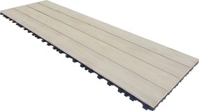 Smartdeck Dřevěná dlaždice, thermo borovice, 120 × 40 cm
