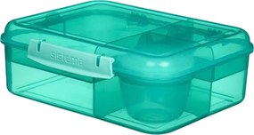 Krabička na svačinu/oběd, 6 přihrádek SISTEMA 1,65l - mix barev Barva krabiček SISTEMA: Růžová