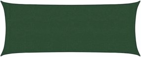 Plachta proti slunci 160 g/m² tmavě zelená 2 x 4,5 m HDPE 311450