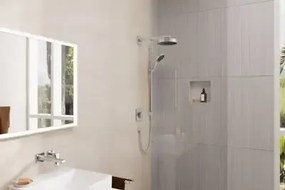 Hansgrohe - Set sprchové hlavice, tyče a hadice, 3 proudy, EcoSmart, c