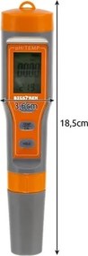 Elektronický pH LED tester 4v1 s funkcí ATC a teploměrem Bigstren