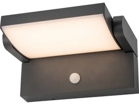 Brilagi - LED Venkovní nástěnné svítidlo se senzorem ANKLE LED/12,5W/230V IP54