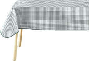 Obdélníkový ubrus MINI VICHY SAUGE, 140 x 240 cm, šalvějová kostička