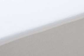 Velfont Aura nepropustné prostěradlo 90x200 cm - bílá