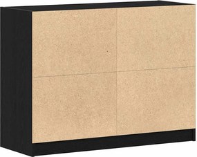 Servírovací skříň Černý dub 100 x 37 x 75.5 cm 3329302