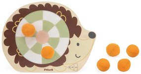 Dřevěná hra na házení míčků Viga 44242 PolarB Ježek