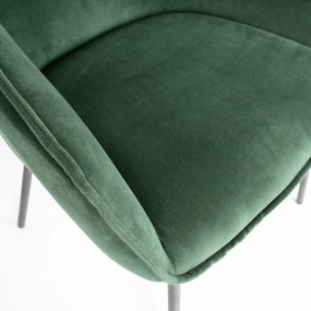 WOOOD Sada 2 kusů jídelních židlí SIEN zelená