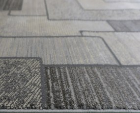 BE Koberec Esprit 3603 GREY - šedý obdélníkový Rozměr: 140x190 cm