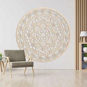 Dřevěná mandala na zeď – Symbol harmonie a pozitivní energie I SENTOP PR0176