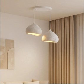 Brilagi - Lustr na lanku WABI SABI 2xE27/40W/230V pr. 45 cm bílá