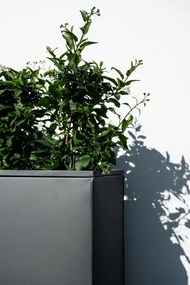 Květináč ELEMENTO, pozink,  šířka 90 cm, antracit