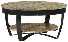 244674 vidaXL Konferenční stolek masivní recyklované dřevo 65 x 32 cm