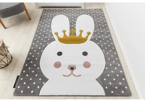 Dywany Łuszczów Dětský kusový koberec Petit Bunny grey ROZMĚR: 200x290