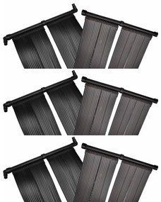 Solární ohřívač bazénu panel 6 ks 80 x 620 cm 3079660