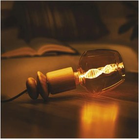 EMOS LED žárovka Filament jantar S123 3,5W E27 Z59D01