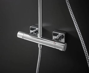 Hansgrohe Vernis Shape, sprchový systém 230 1jet EcoSmart s termostatem, chromová, HAN-26097000