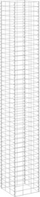 Gabionové vyvýšené záhony 3 ks 30 x 30 x 200 cm železo 151251
