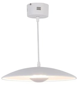 Candellux LED Lustr na lanku LUND LED/10W/230V bílá CA0583