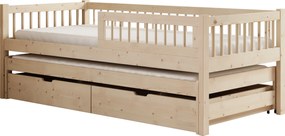 ADRK Furniture Dětská postel Orio s matrací CH-ORI-P-200-M