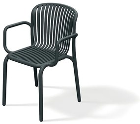 Zahradní židle s područkami BRENES 57,5x53x82,5 cm - výběr z 6 provedení