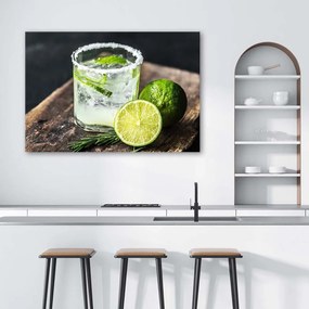 Gario Obraz na plátně Osvěžující nápoj s limetkou Rozměry: 60 x 40 cm