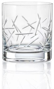 Crystalex Sklenice na Whisky Barline 280 ml, leštěný brus BR081, 4 ks
