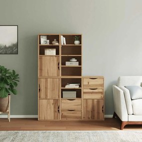 Boční skříňky 5 ks "ODDA" 40x24x79 cm Borovicový masiv 3365358