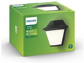 Philips Massive 17389/30/PN - Venkovní nástěnné svítidlo 1xE27/42W/230V IP44