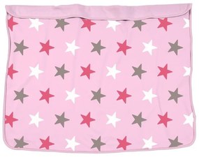 Dooky deka Blanket Baby Pink / Pink Stars