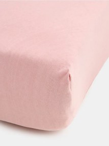 Sinsay - Prostěradlo s gumou - pastelová růžová