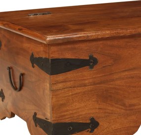 Konferenční stolek akácie s medovým povrchem 110 x 55 x 35 cm 245654