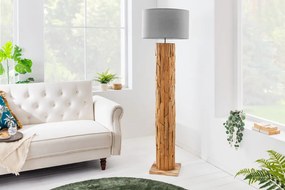 Designová stojanová lampa Nash šedá
