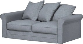 Potah 2místné sekce Grönlid barva šedá látka pletený vzor