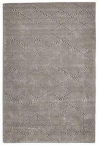 Šedý vlněný koberec Think Rugs Kasbah, 150 x 230 cm