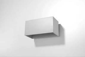 Nástěnné svítidlo SOLLUX Quad maxi G9 2x40W bez zdroje SL.0526 šedá