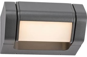 Rabalux 77103 - LED Venkovní nástěnné svítidlo MEDNA LED/8W/230V IP54 antracit