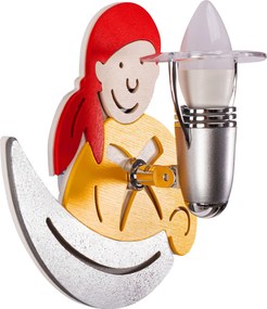 Nowodvorski Nowodvorski, nástěnné svítidlo 1xE14 vzor: žlutý pirát 4717, OSW-21012