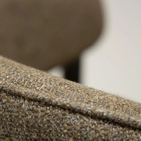 Khaki jídelní křeslo s područkami Duct – DAN-FORM Denmark