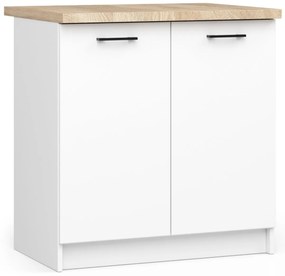 Avord Kuchyňská skříňka Olivie S 80 cm 2D bílá