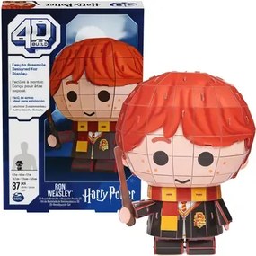 4D BUILD 3D Puzzle Harry Potter: Ron / 87 dílků