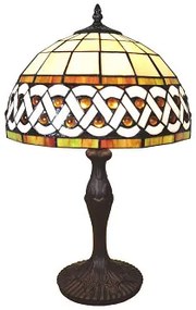 Stolní lampa Tiffany MATTEO Clayre &amp; Eef 5LL-6153