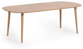 Jídelní stůl quio 160 (260) x 100 cm dubový MUZZA