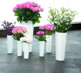 Váza MONO ASA Selection bílá, 45 cm