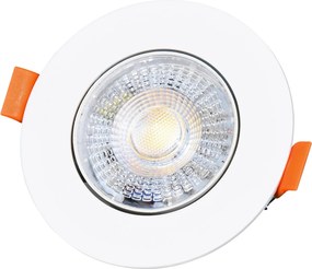 LED vestavné stropní svítidlo ZITA 3/5/7W 560lm 3000/4000/6000K bílé pr. 9x3 cm