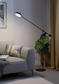 EGLO 900354 CLAVELLINA dotyková stojací lampa LED V1605mm 24W/2210lm 3000K černá, bílá Stojanové lampy